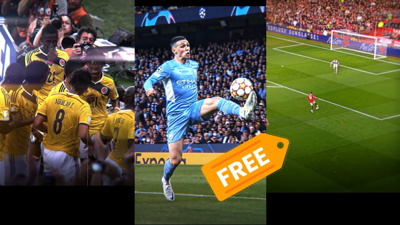 Football Free 4k Clips + CC High Quality For Editing // Clips For Edit ...