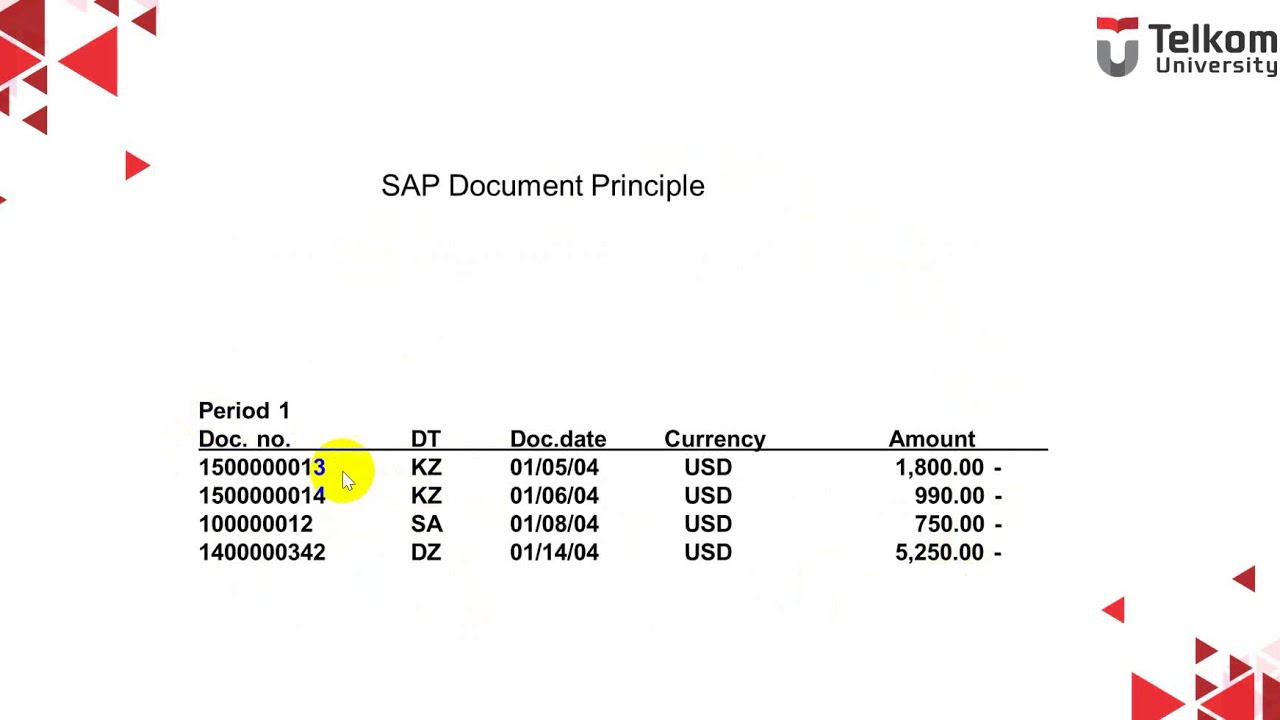 12.3 SAP ERP Financial Accounting - Financial Document Principles and ...