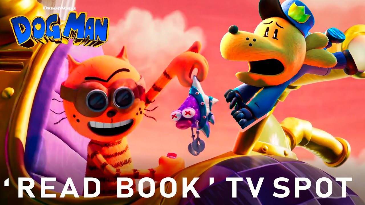 DOG MAN TV SPOT!! (READ THE BOOK‼️) | dog man movie trailer - YouTube