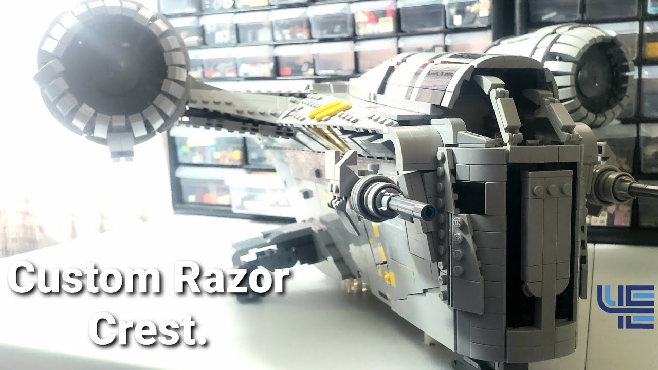 Custom LEGO Star Wars Razor Crest From Mandalorian. (A RichboyJhae ...