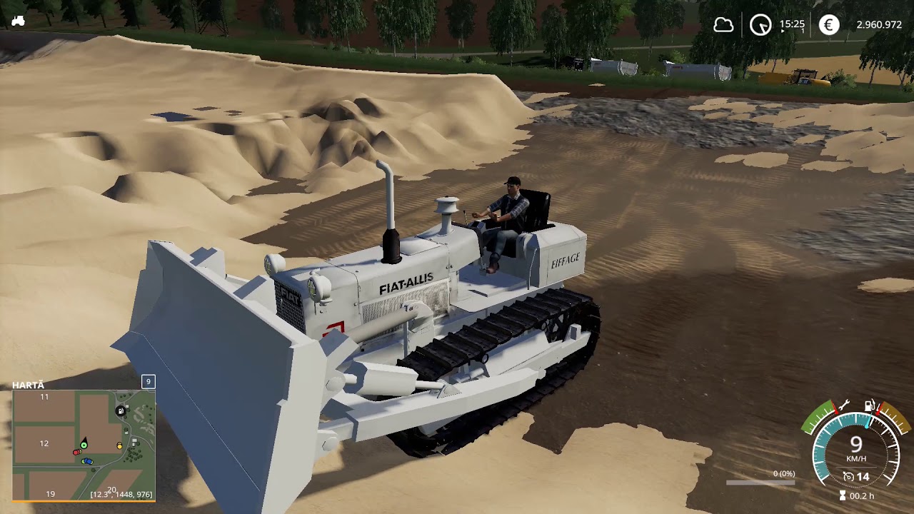 DOZER FIATALLIS EIFFAGE V1.5 MODS FS19 LINK IN DESCRIPTION - YouTube