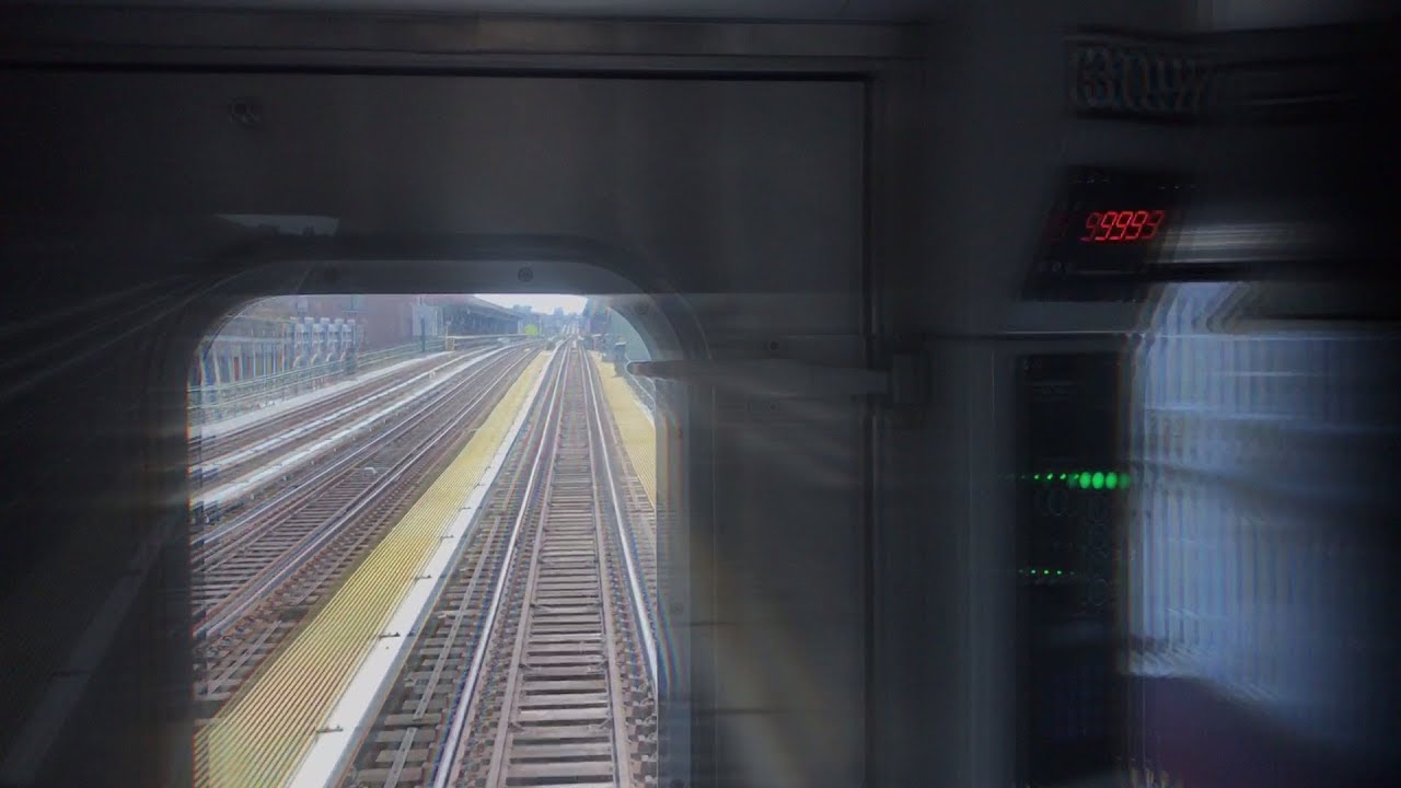NYC Subway HD 60fps: Bombardier R179 J Train Cab Speedometer View ...