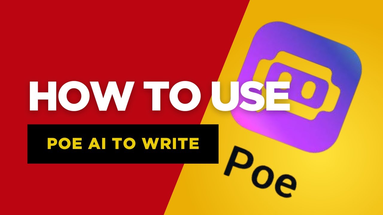 How to use Poe AI to write - Full Guide (2025) - YouTube
