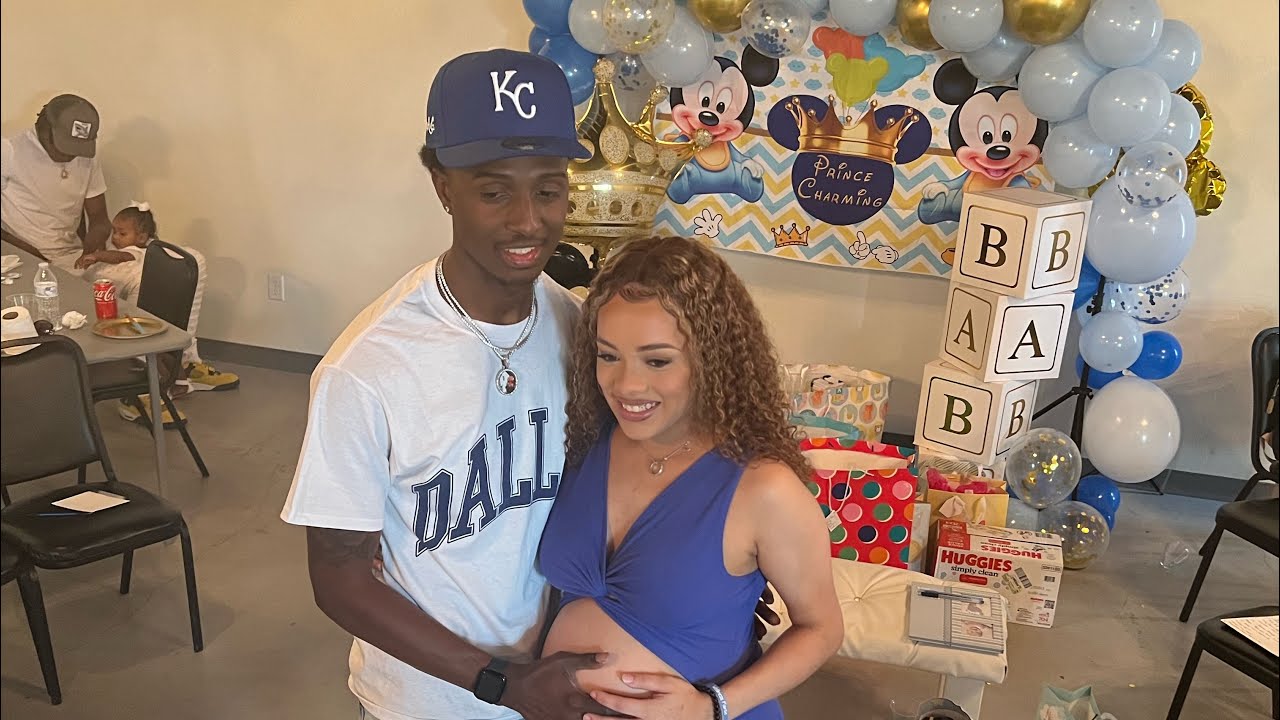Surprise proposal at our son baby shower - YouTube