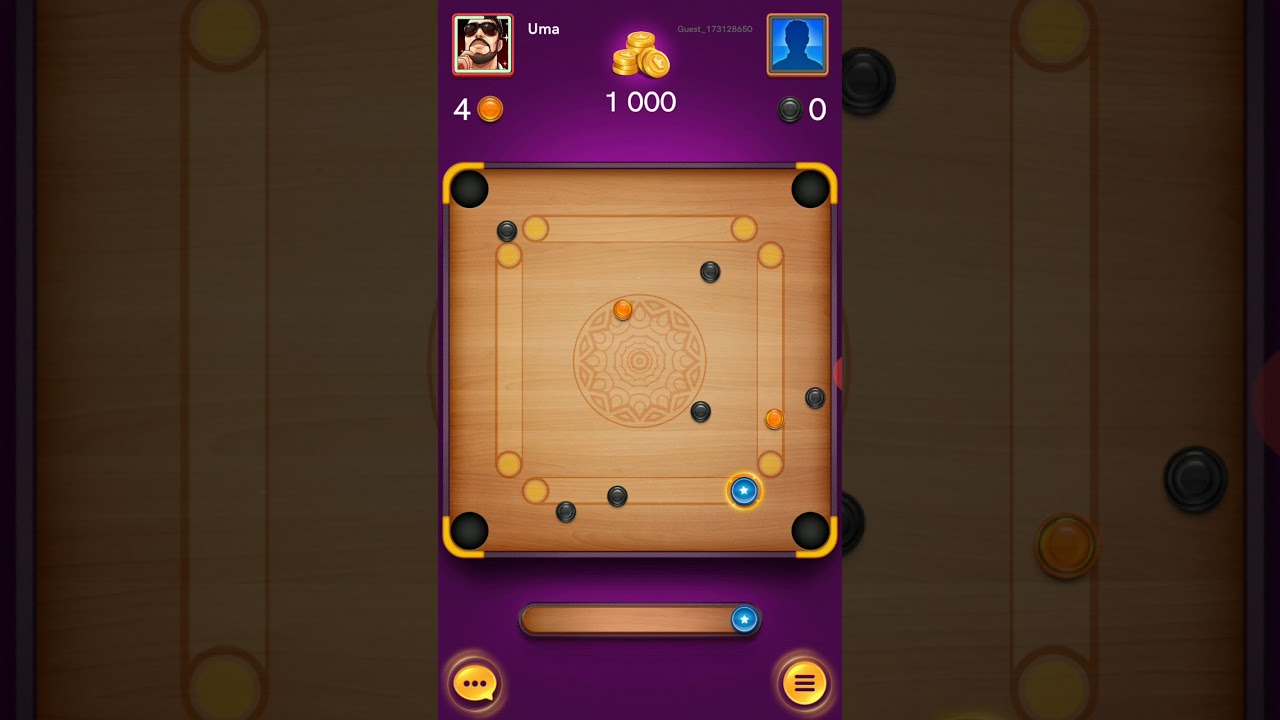 Carrom pool game play - YouTube
