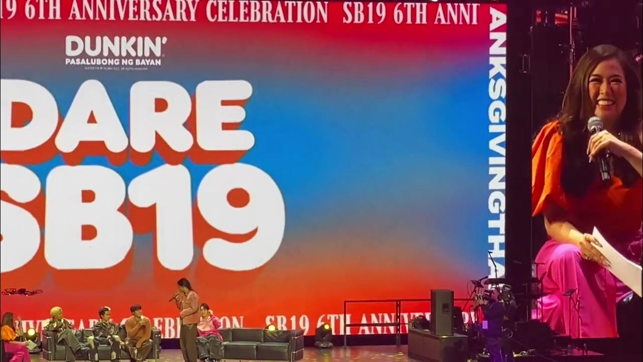 DARE SB19 PABLO - Exchange Song Performance : Stell's song - at Dunkin ThanksgiVIng - YouTube