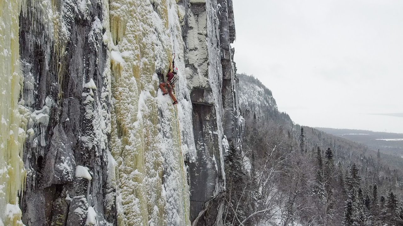 Frost Hammer - WI5+ FA/FFA - | Thunder Bay Climbing - YouTube