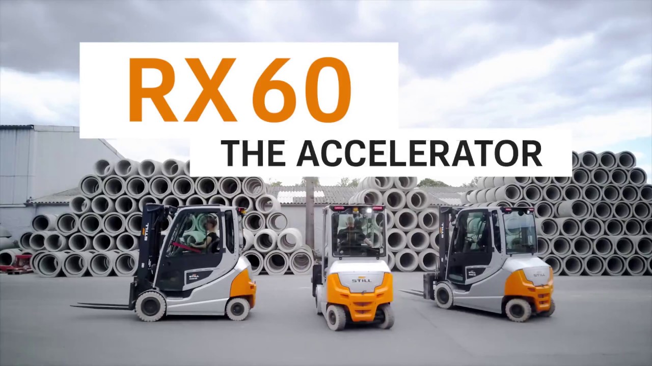 Electric forklift truck STILL RX 60-25/35 - The accelerator - YouTube