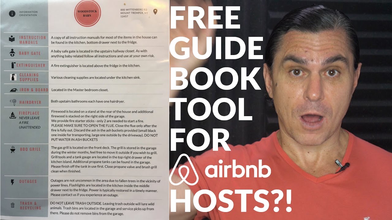 Free Guidebook Tool for Airbnb Hosts?! - YouTube