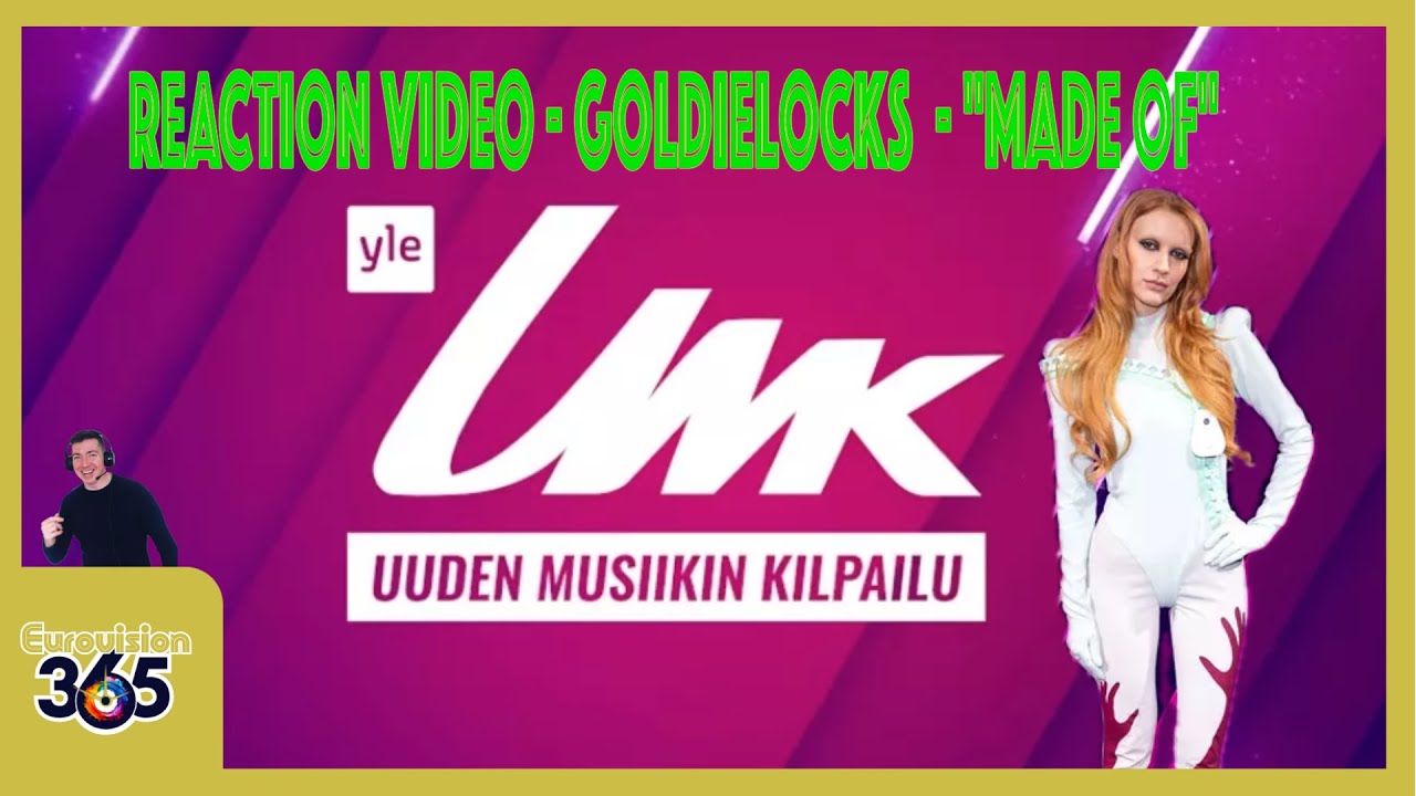 I React To Goldielocks - "Made Of" - UMK 2025 | Finland Eurovision 2025 ...