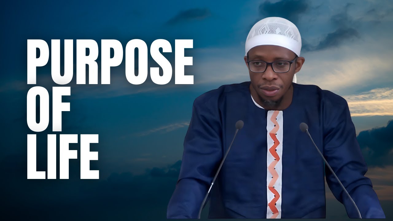 Purpose of Life By Shaykh Yusuf Kamara | Greenwich Islamic Centre - YouTube