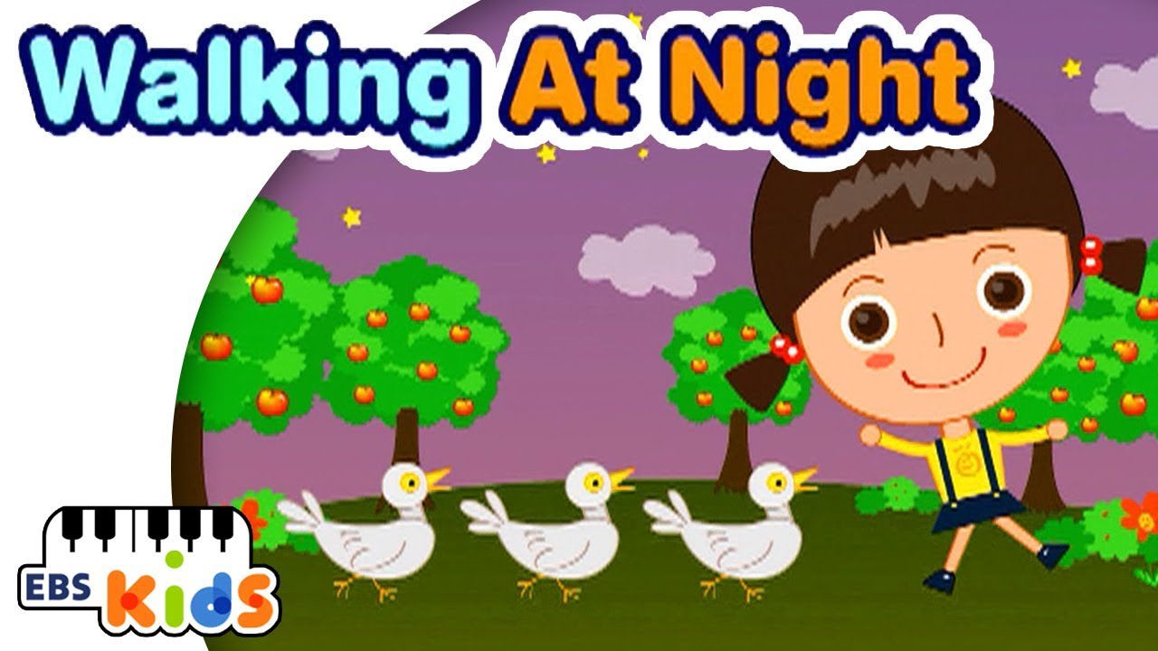 EBS Kids Song - Walking At Night - YouTube