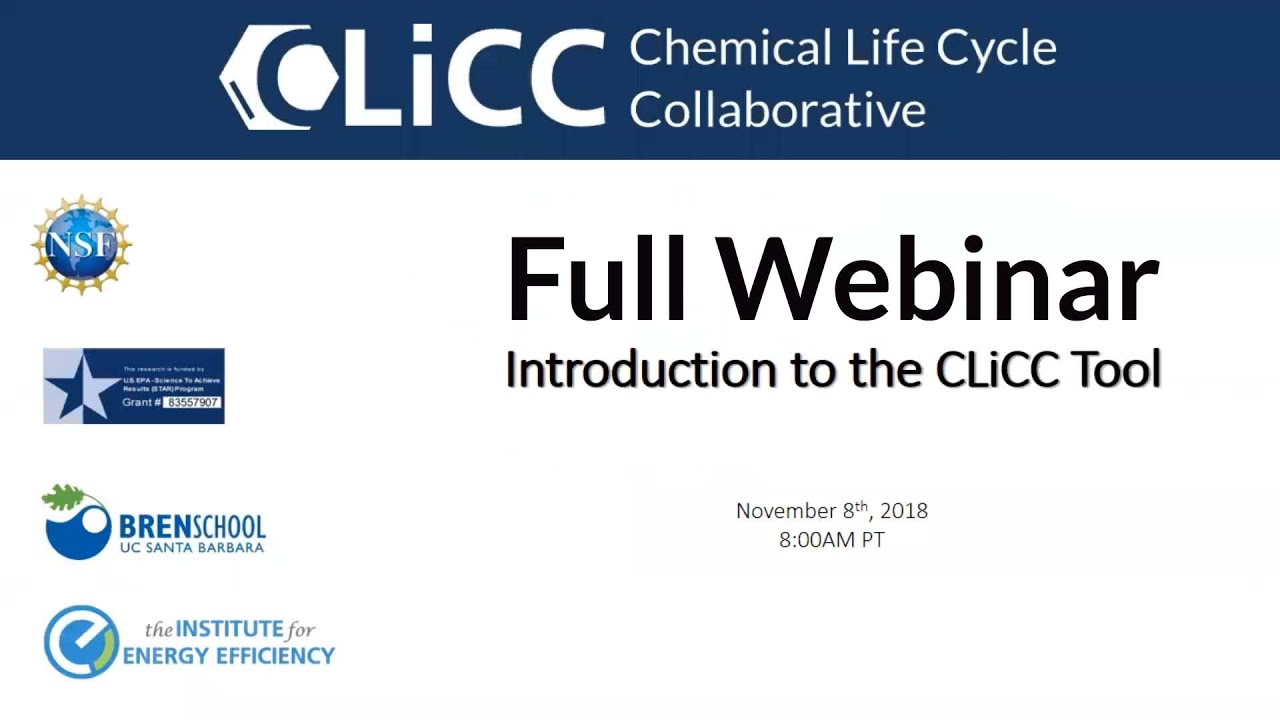 Introduction to CLiCC -- Full Webinar - YouTube