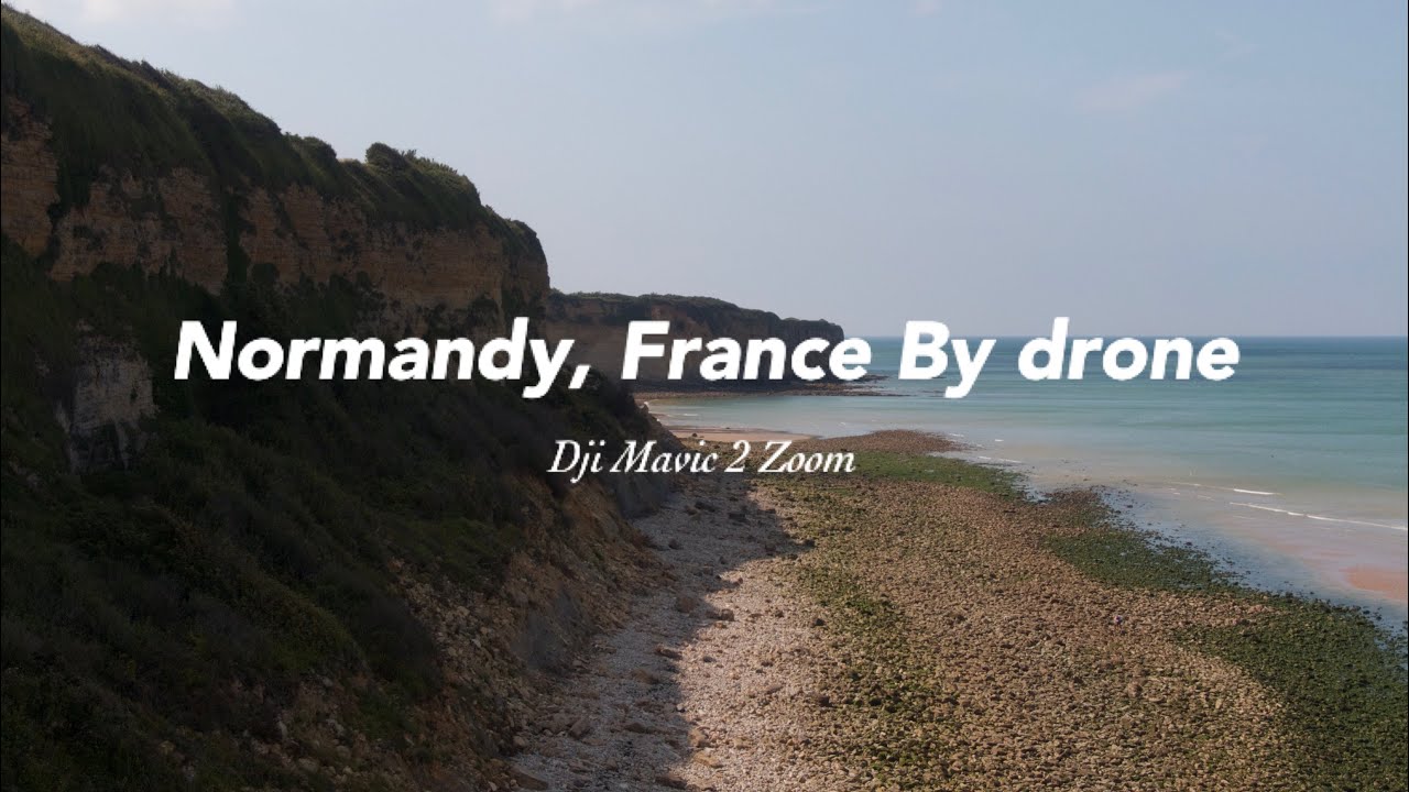 Normandy, Omaha beach by Drone | 4K D-Day - YouTube