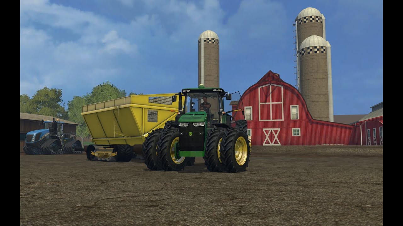 Farming Simulator 2015: Little MP Action for once HD - YouTube