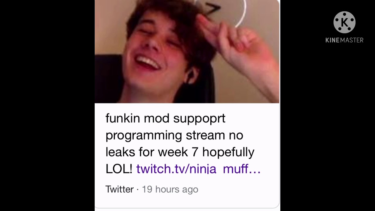 Fnf week 7 Song leak on ninja muffin twitch stream - YouTube