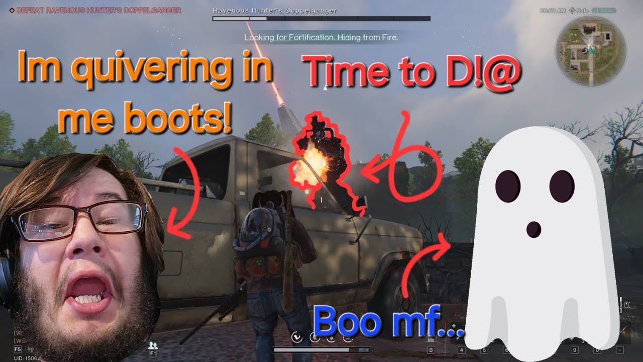 Once Human!!! BIG SPOOPY GHOST!!! - YouTube