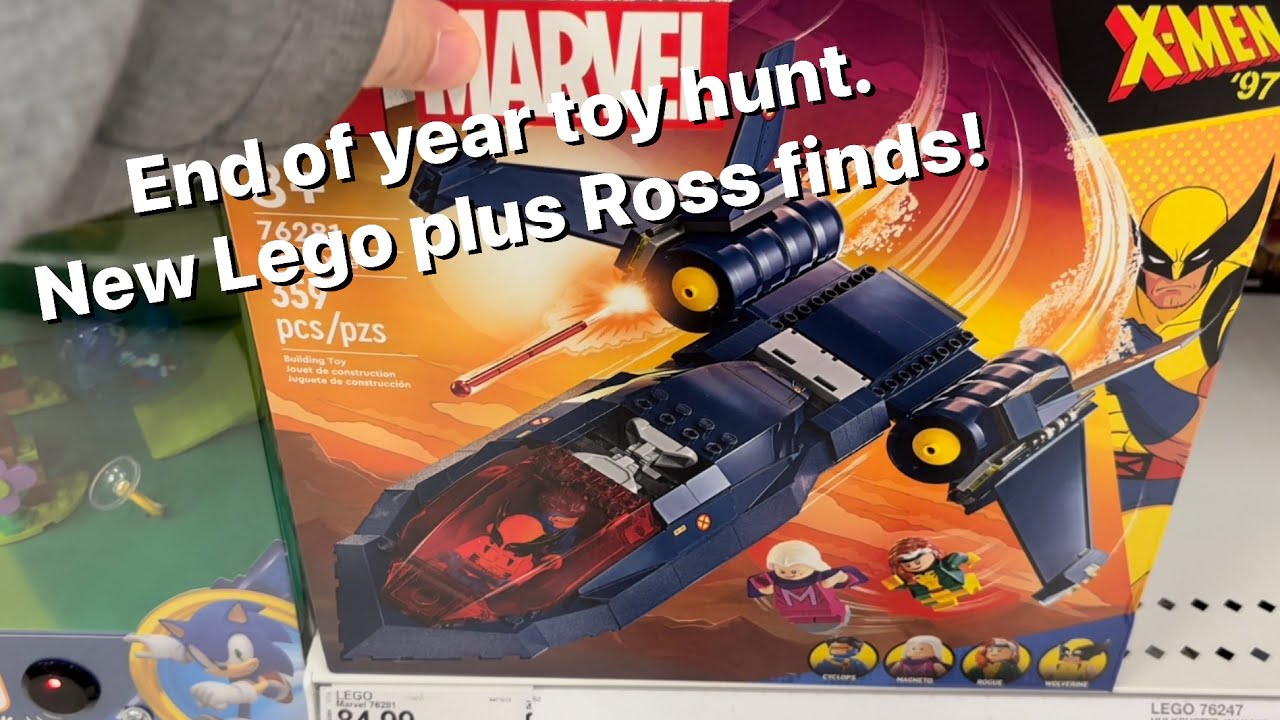 End of year toy hunt. New Lego found. Plus Ross store finds. - YouTube
