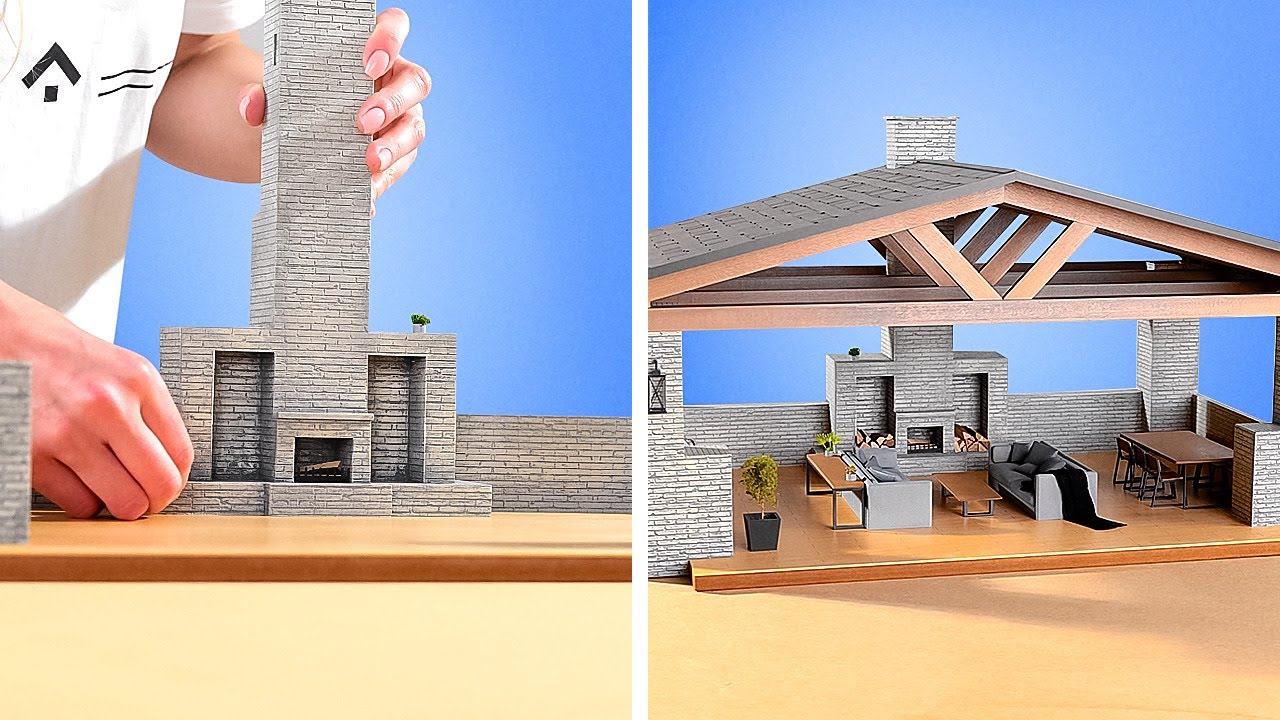 Cool Miniature House Model || Fantastic DIY Ideas - YouTube