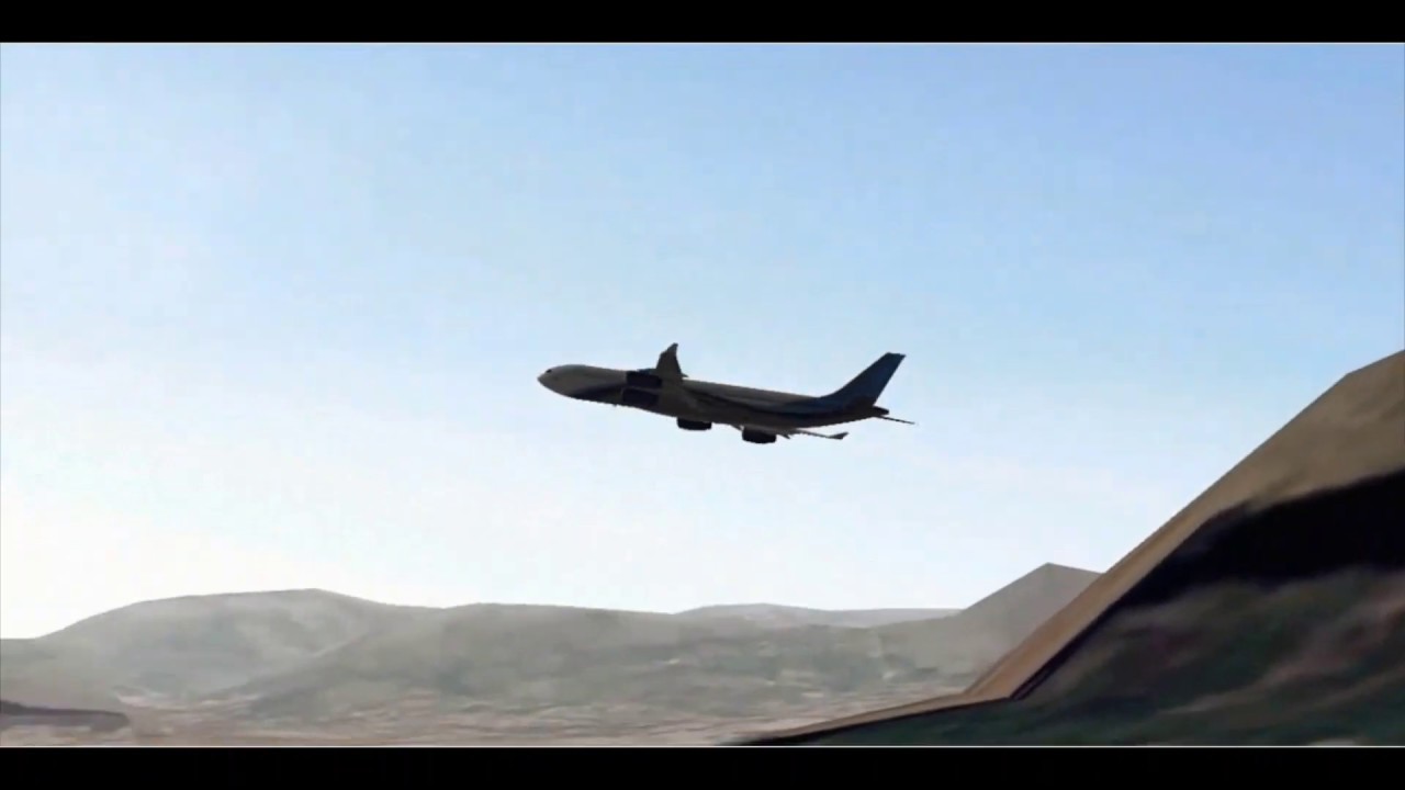 Airbus A340 crashes following takeoff Palermo Airport | Extreme ...