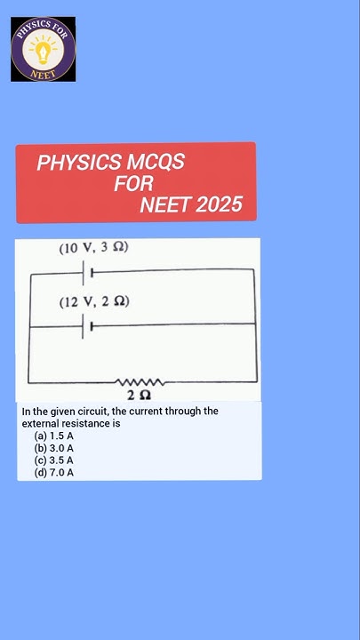 Physics MCQs for NEET 2025 by J Akhter Sir#neetphysics#youtubeshorts - YouTube