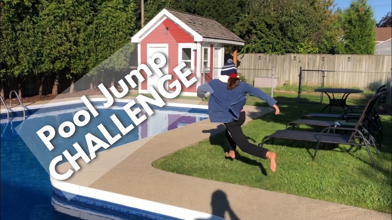 8 Layer Pool Jump Challenge - YouTube