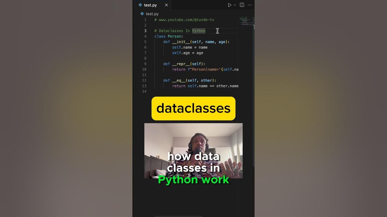Data Classes In Python #programming #coding #python - YouTube