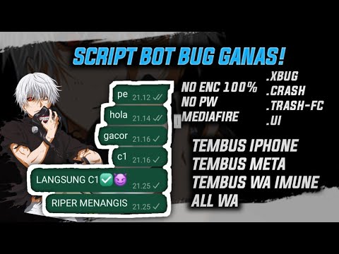 SC BUG GANAS? AUTO C1 Sc Bug Wa Terbaru Premium No Enc100% | SCRIPT BOT WHATSAPP - YouTube