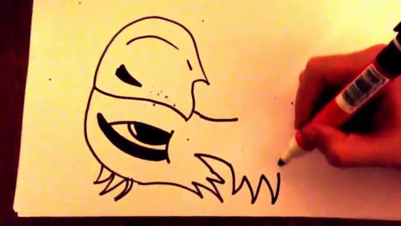 How to draw Blu from rio CUTE - YouTube