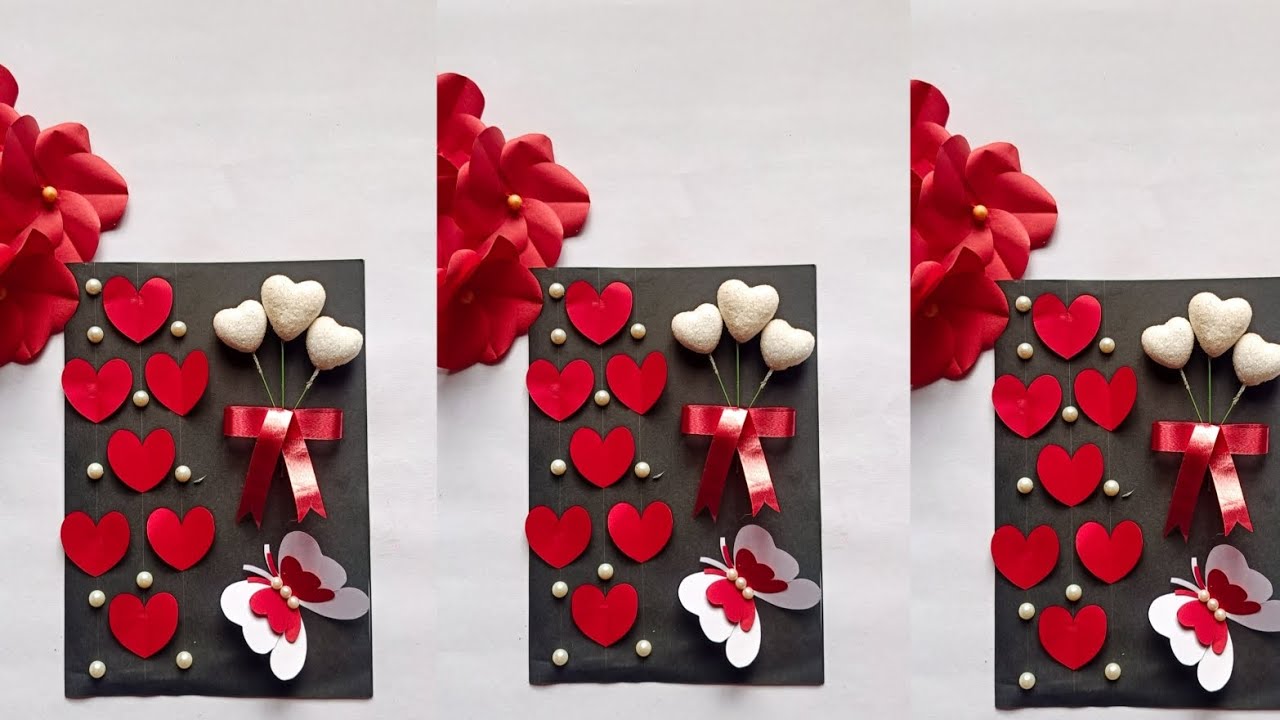 Easy and beautiful friendship day greeting card 💌 2025 | A4 sheet ...