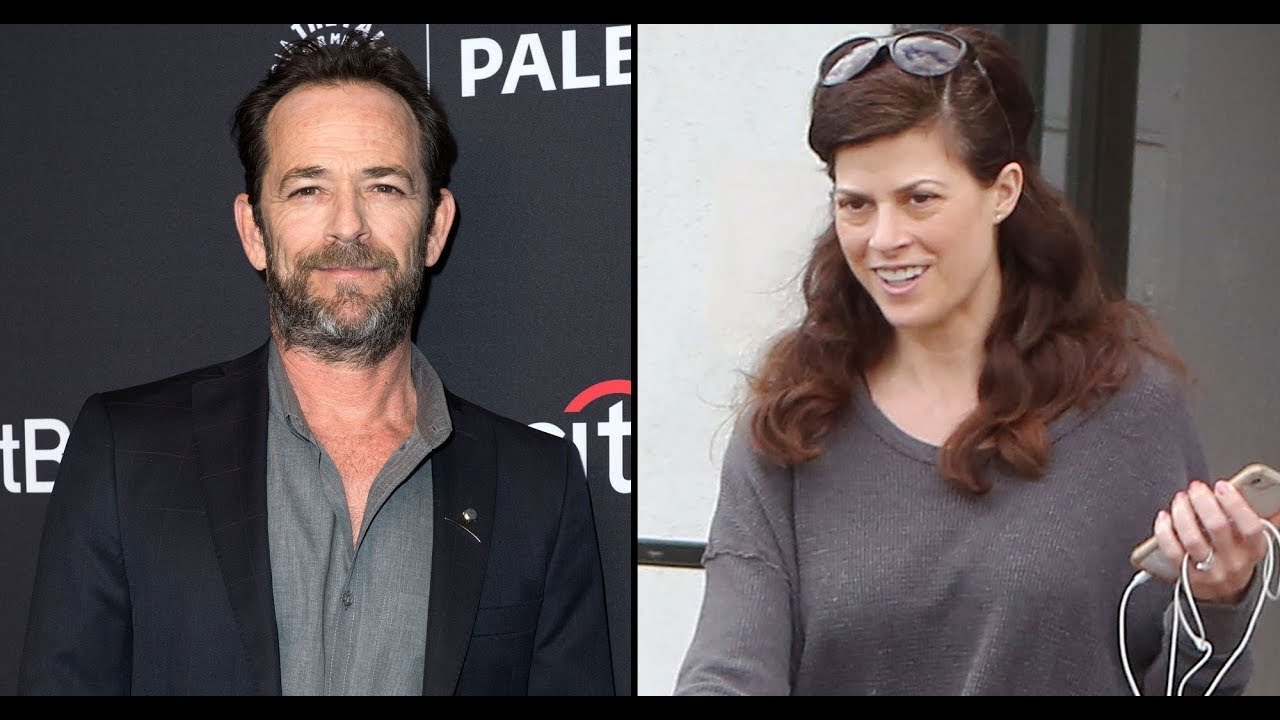Luke Perry’s Fiancee Wendy Madison Bauer Wears Engagement Ring As She’s ...