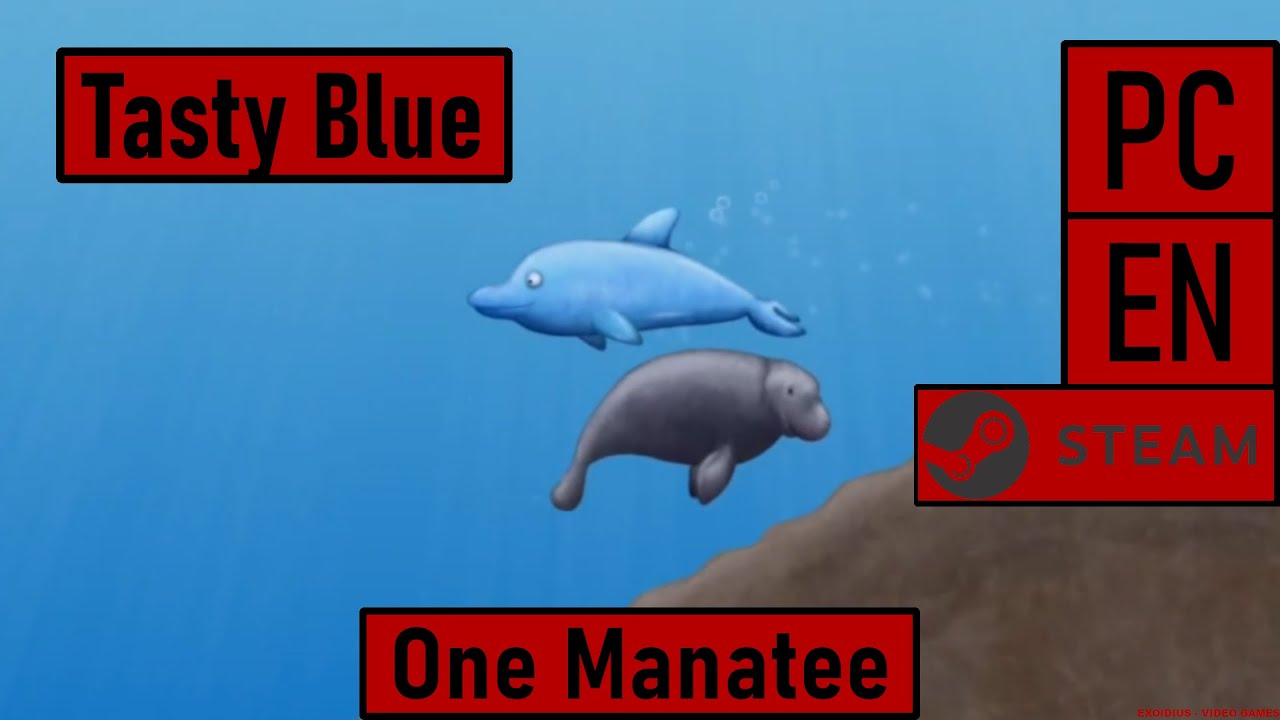 Tasty Blue [PC|Steam|EN] | One Manatee (Bonus Level) - Walkthrough - YouTube