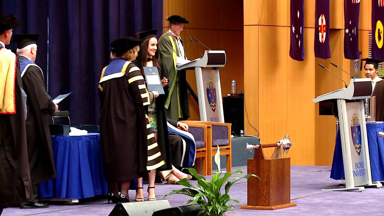 Bond University Graduation Ceremony October 2012 - Business, ISDA & HSM ...