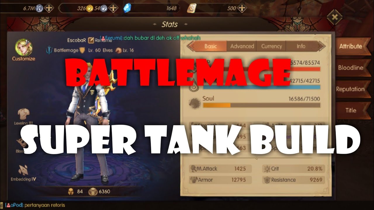 King of Kings - Battlemage Tank Build PVE - YouTube
