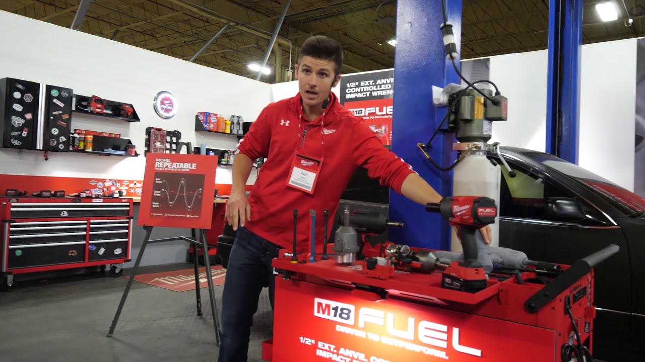 Milwaukee M18 FUEL 1/2" Torque Limiting Impact Wrench with 2" Extended ...