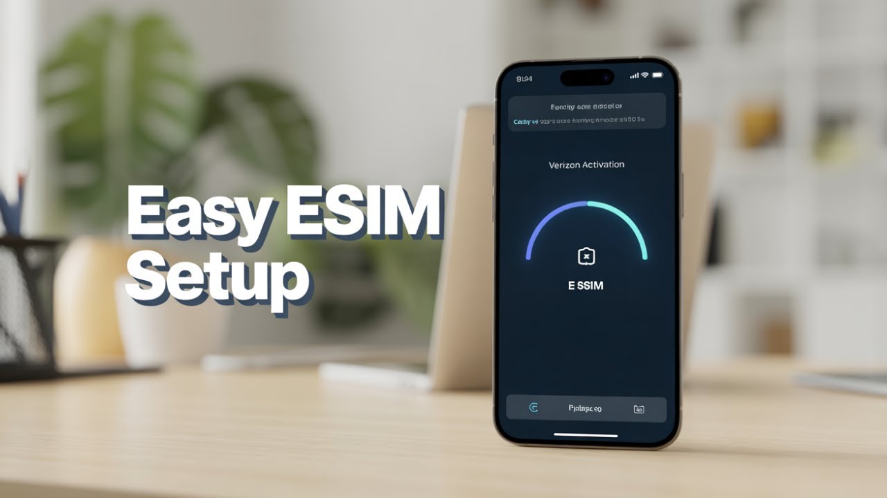How To Activate Verizon eSIM on iPhone 16 - step by step - YouTube
