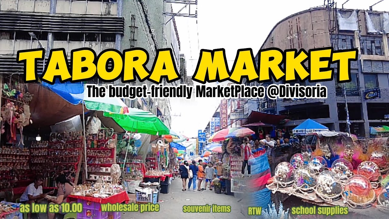 Walking Around Tabora Market: The Cheapest Public Market in #DIVISORIA ...