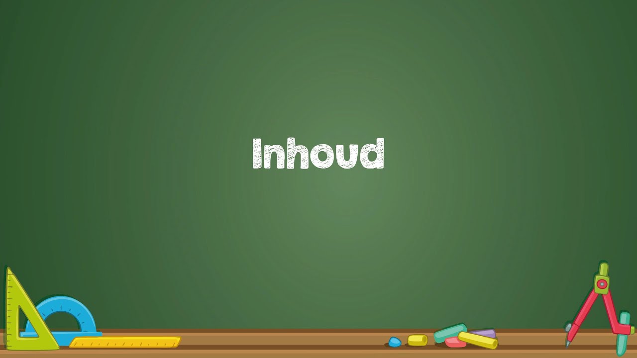 Inhoud - (Wiskunde) - YouTube