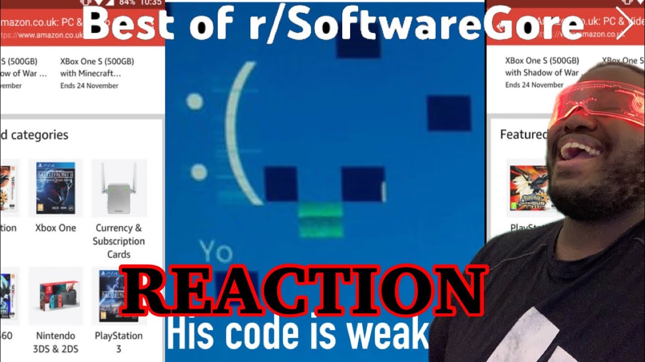 WHEN TECHNOLOGY HAS A STROKE! R\SOFTWAREGORE REACTION - YouTube