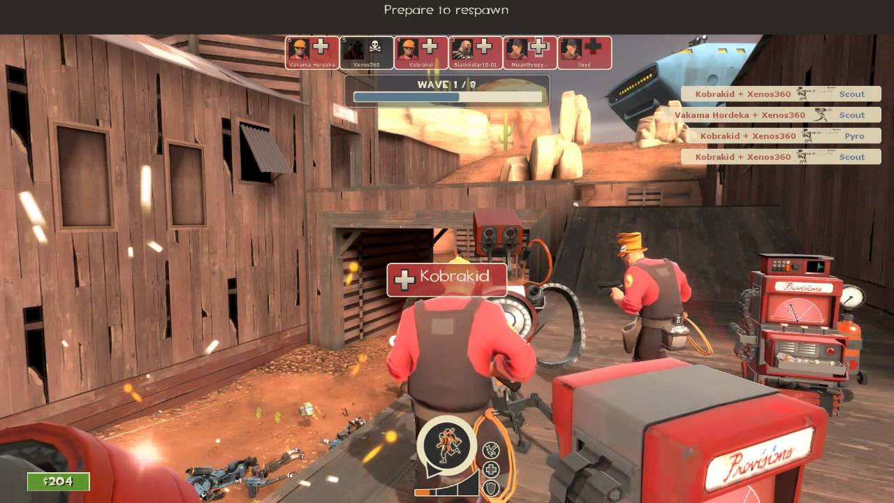 Team Fortress 2 Man vs. Machine w/ Kobradox - YouTube