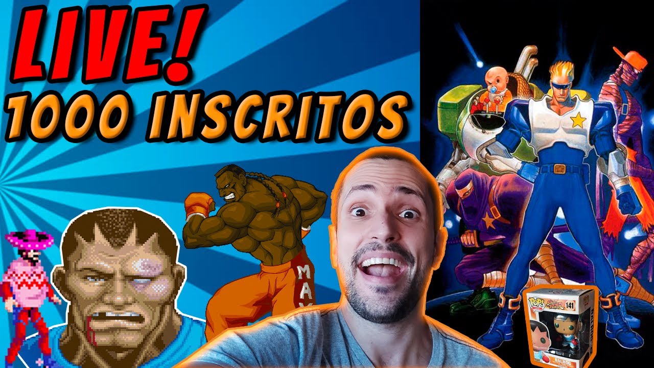 Live dos 1.000! Jogamos SSF2 com o Balrog, Sunset Riders e Captain ...