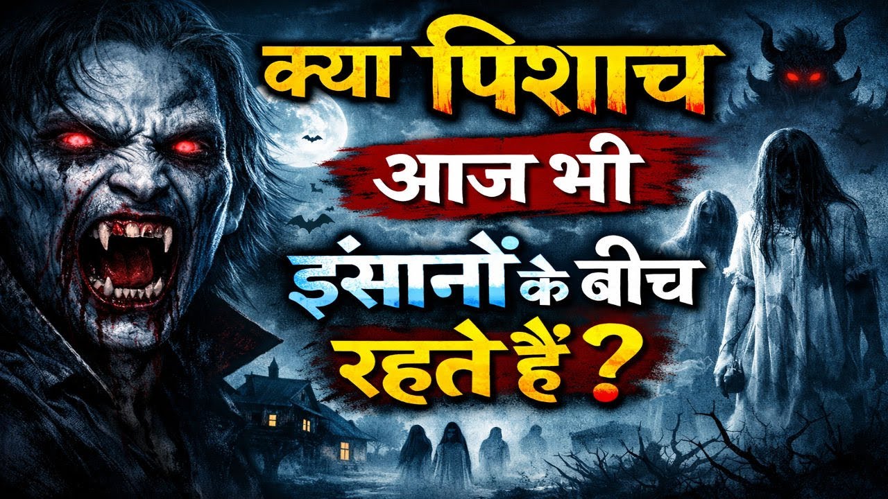 पिशाच आज भी इंसानों के बीच रहते हैं? 😱 | Vampire Reality in Hindi # ...