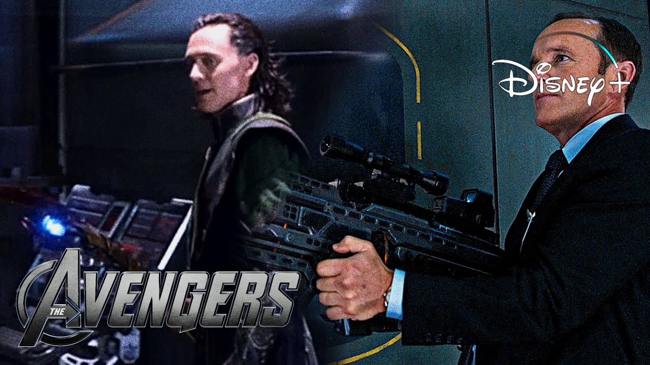 The Avengers | Loki Stabs Coulson Scene | Disney+ [2012] - YouTube