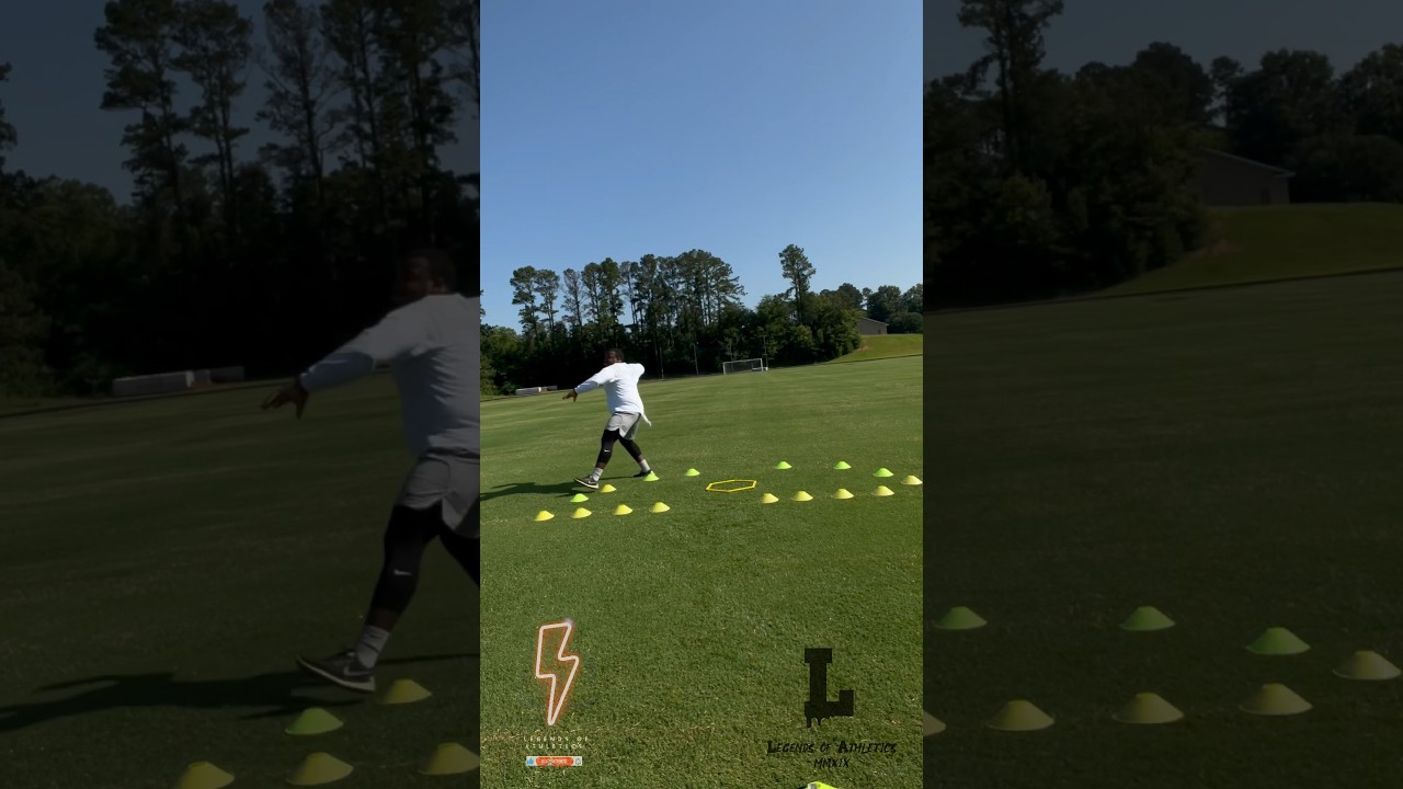QB Footwork and Release Drill for Football Players #shorts - YouTube