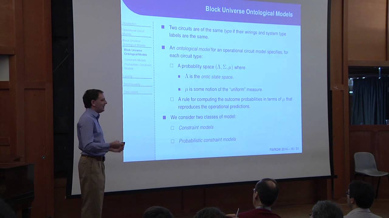 Matt Leifer - Ontological Models in the Block Universe - YouTube