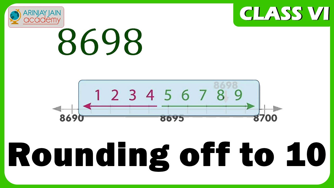 Rounding off to 10 - Decimal - Maths - Class 6/VI - ISCE|CBSE - NCERT ...