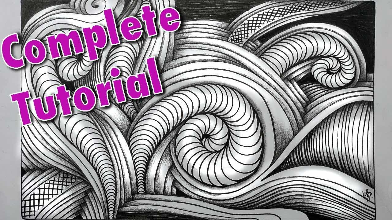 Drawing Depth with Linework | Livestream Tutorial - YouTube