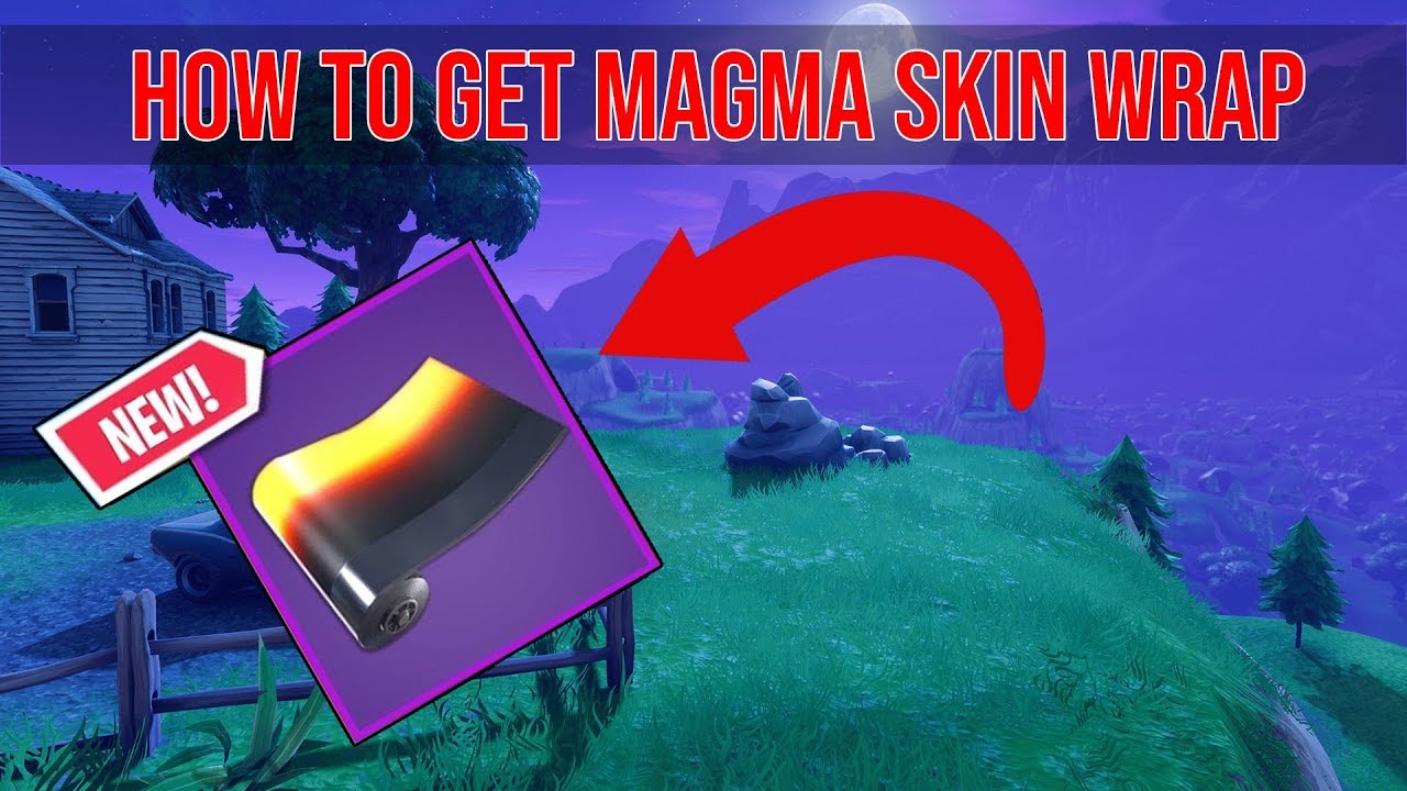 How To Get The Magma Skin Wrap In Fortnite! (HXD) - YouTube