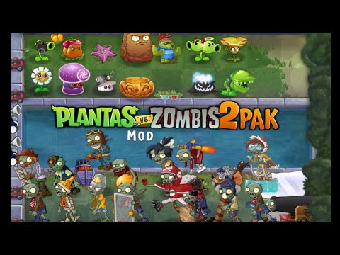Plants vs Zombies 2 PAK mod progress: part 2 - YouTube