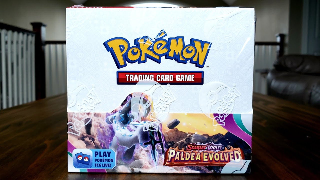 Paldea Evolved Booster Box Opening!!! - YouTube